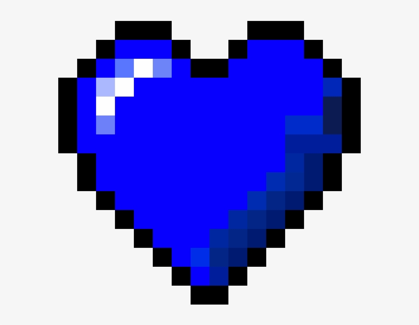 8 Bit Heart Minecraft
