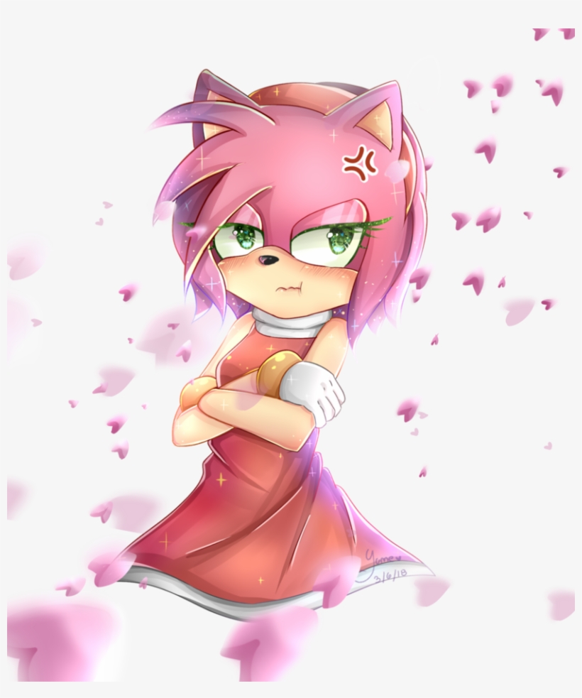 Amy Rose - Cartoon Transparent PNG - 833x958 - Free Download on NicePNG