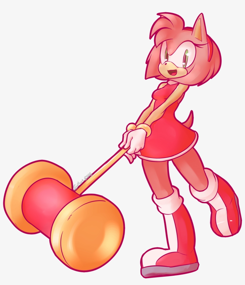 Amy Rose - Cartoon Transparent PNG - 3000x3000 - Free Download on NicePNG