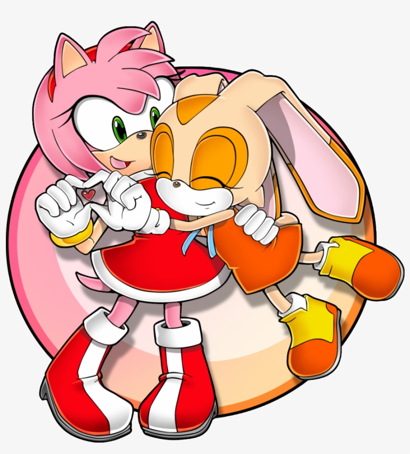 **contact Information - - Sonic Amy And Cream Transparent PNG ...