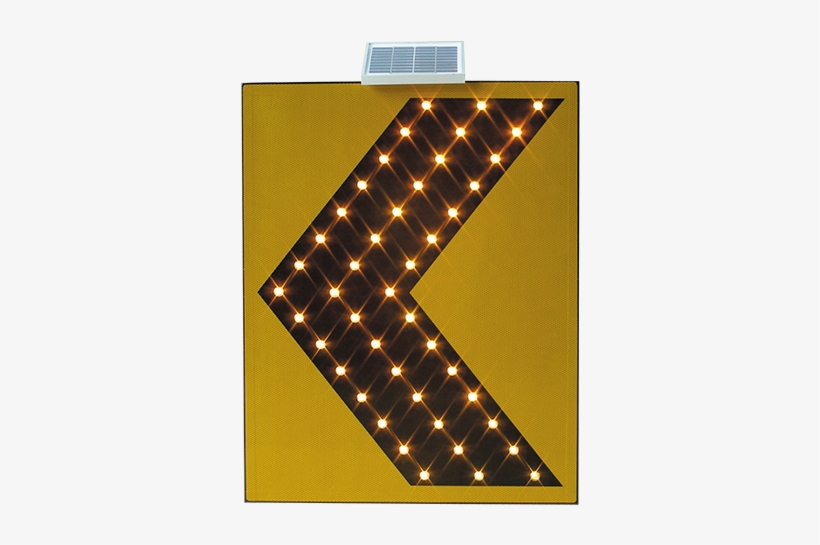 Solar Led Chevron Sign Transparent PNG - 800x600 - Free Download on NicePNG