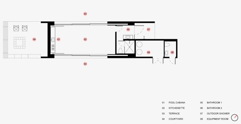 -ojai Cabana Floor Plan - Diagram Transparent PNG - 1920x1080 - Free ...