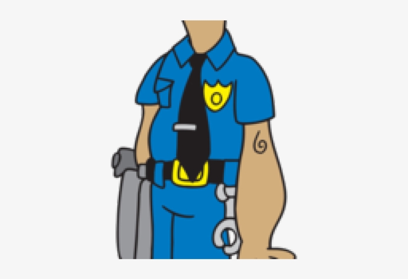 The Simpsons Clipart Police Officer - Police Simpsons Officer Lou ...
