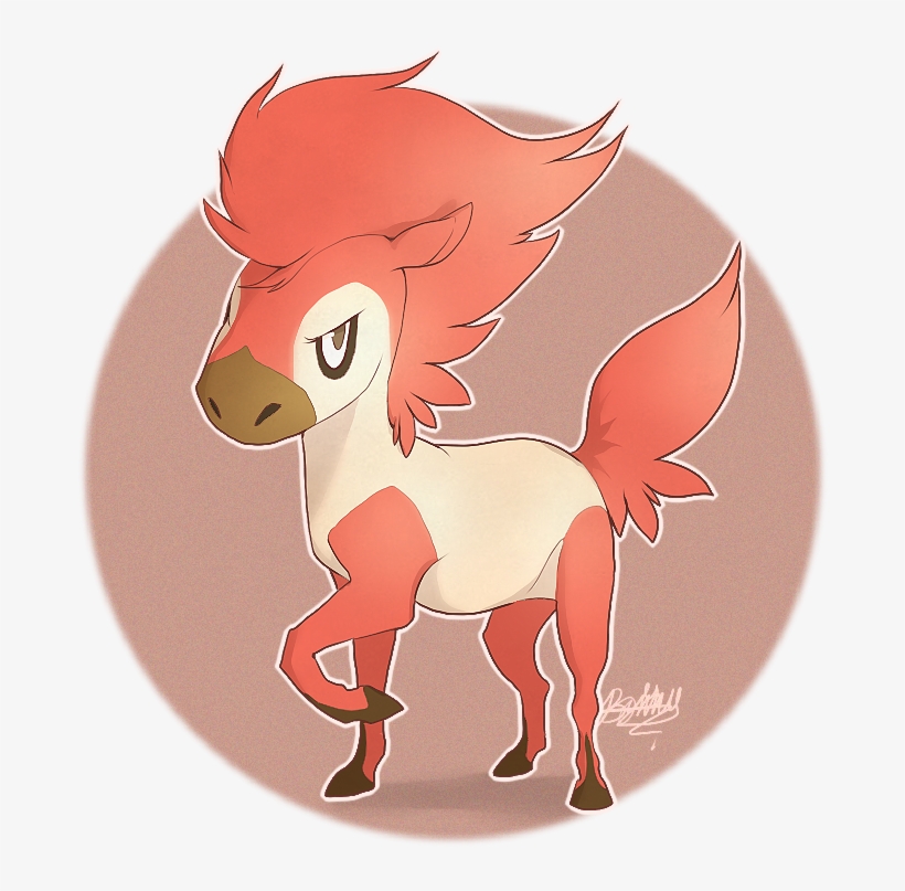 Gen 8 Fire Starter - Fire Horse Starter Transparent PNG - 910x910 ...