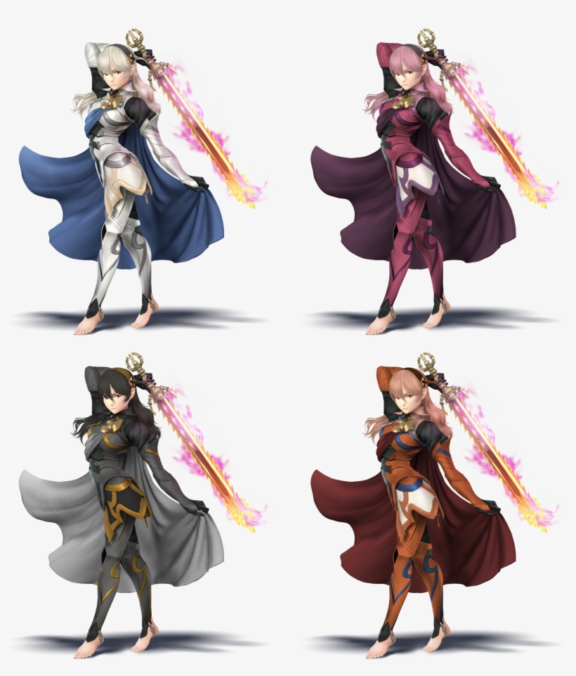 Female Corrin Smash Ultimate Transparent PNG - 1818x2048 - Free ...