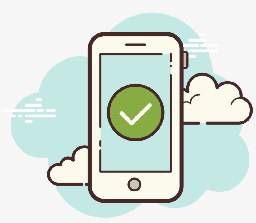 Smartphone Approve Icon - Icon Transparent PNG - 1600x1600 - Free ...