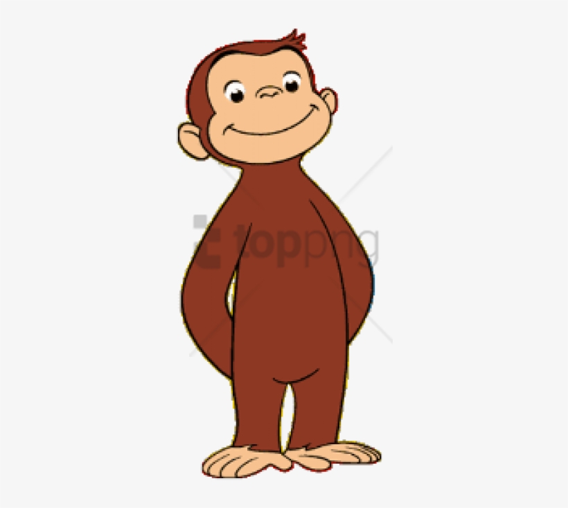 Free Png Download Curious George Posing Clipart Png - Curious George ...