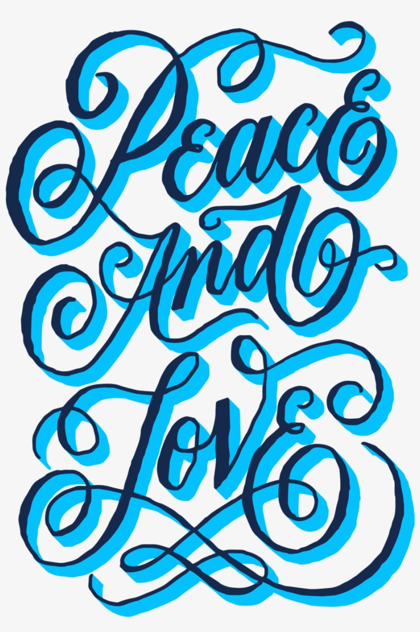 Peace - Calligraphy Transparent PNG - 1000x1363 - Free Download on NicePNG