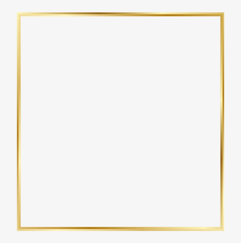 #frames #frame #borders #border #golden #gold - Ivory Transparent PNG ...