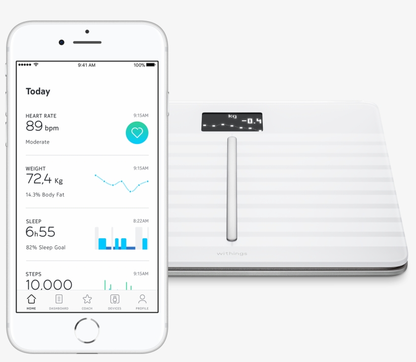 Withings Smart Scale Transparent PNG - 2000x2000 - Free Download on NicePNG