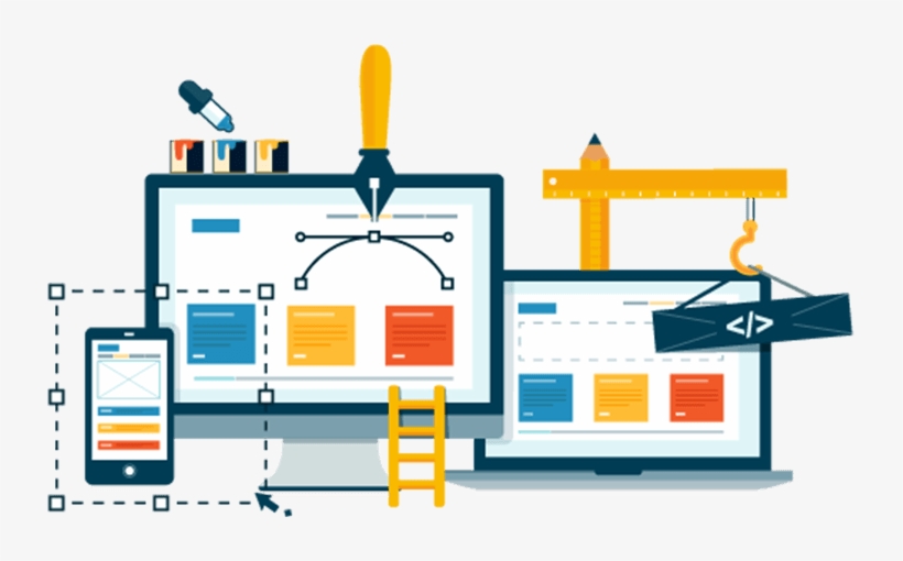 Web Design Icon - Creative Web Design Banner Transparent PNG - 733x430 ...