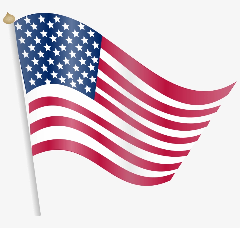 Usa Flag Clip Art Png