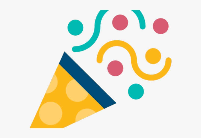 Confetti Clipart Party Horn - Birthday Elements Png Transparent PNG ...