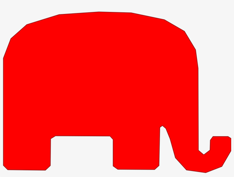 Elephant Republican Red Transparent PNG - 1280x960 - Free Download on ...