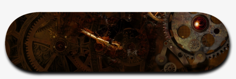 Skate Steampunk - Motif Transparent PNG - 1400x520 - Free Download on ...