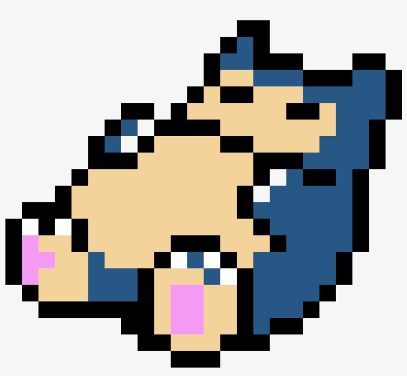 Snorlax - Snorlax Pixel Art Transparent PNG - 1184x1184 - Free Download ...