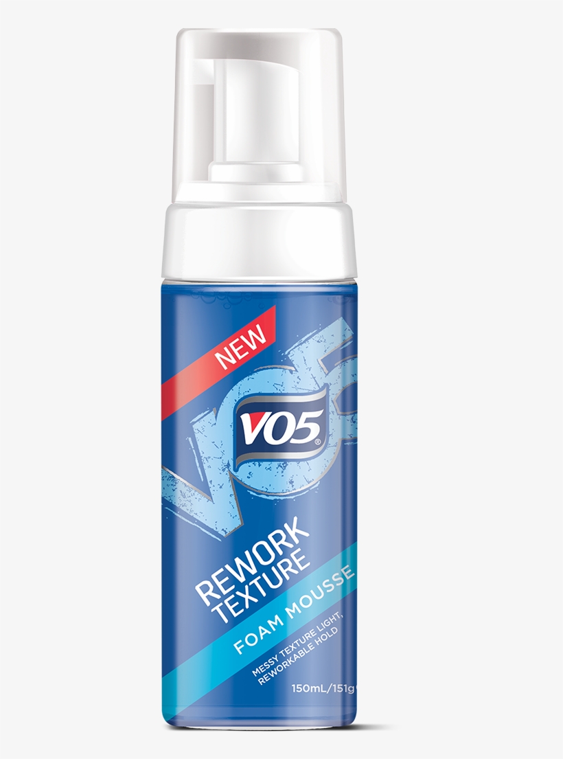 Vo5 Rework Texture Foam Mousse 150ml - Vo5 Rework Texture Foam Mousse ...