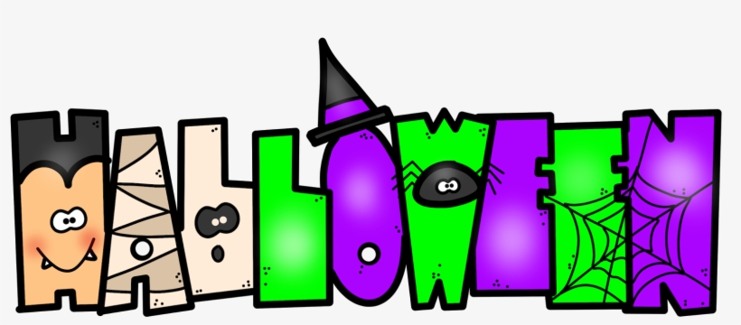Ftu Halloween Word Art - Purple And Green Halloween Clipart Transparent ...