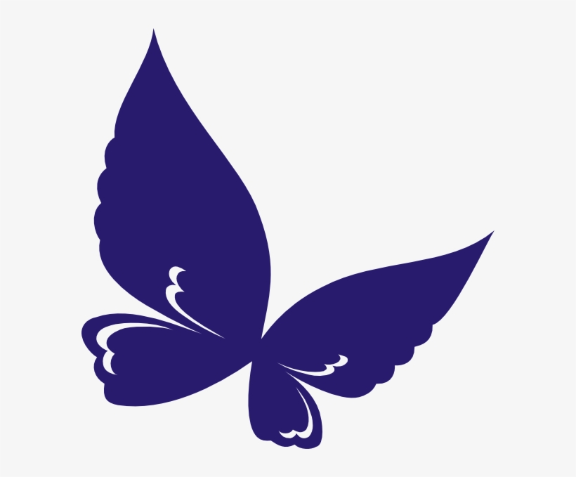 Butterfly Clip Art At Clker - Butterfly Flying Vector Png Transparent ...