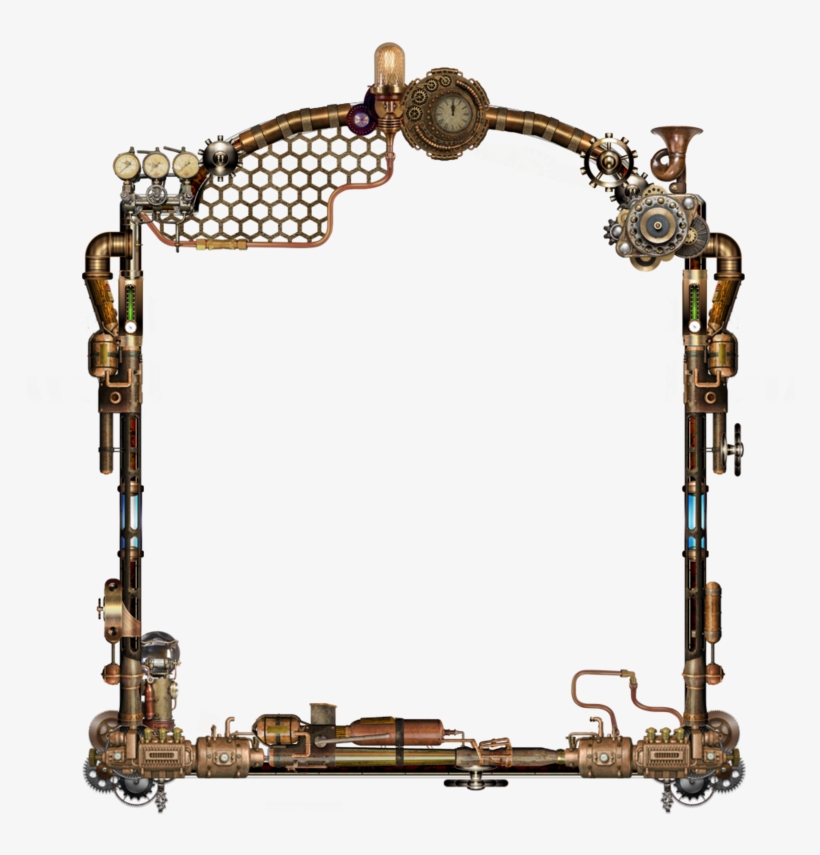 15 Steampunk Border Png For Free Download On Mbtskoudsalg - Steampunk ...
