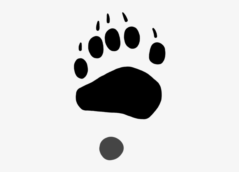 Bear Tracks Clipart