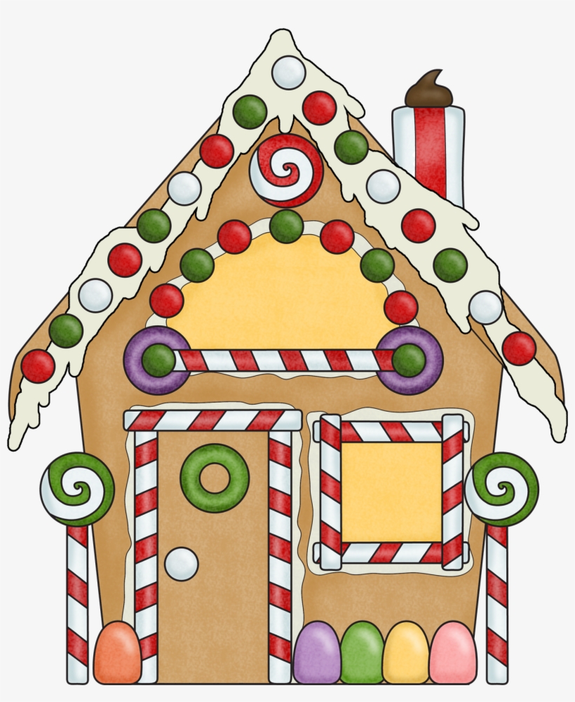 Interior Designs Clipart House Outline - Gingerbread House Clipart Free ...