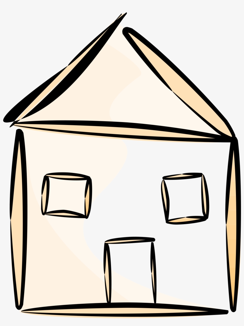 Download Building, House, Home, Stylized, Simple, Outline - House ...