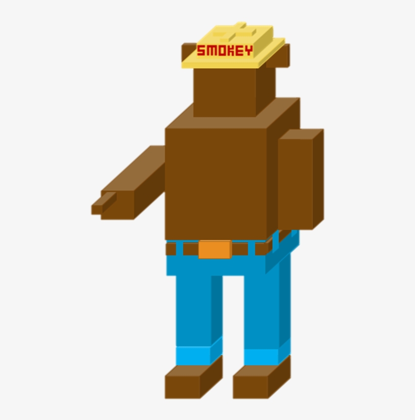 Smokey The Bear - Cartoon Transparent PNG - 525x769 - Free Download on ...