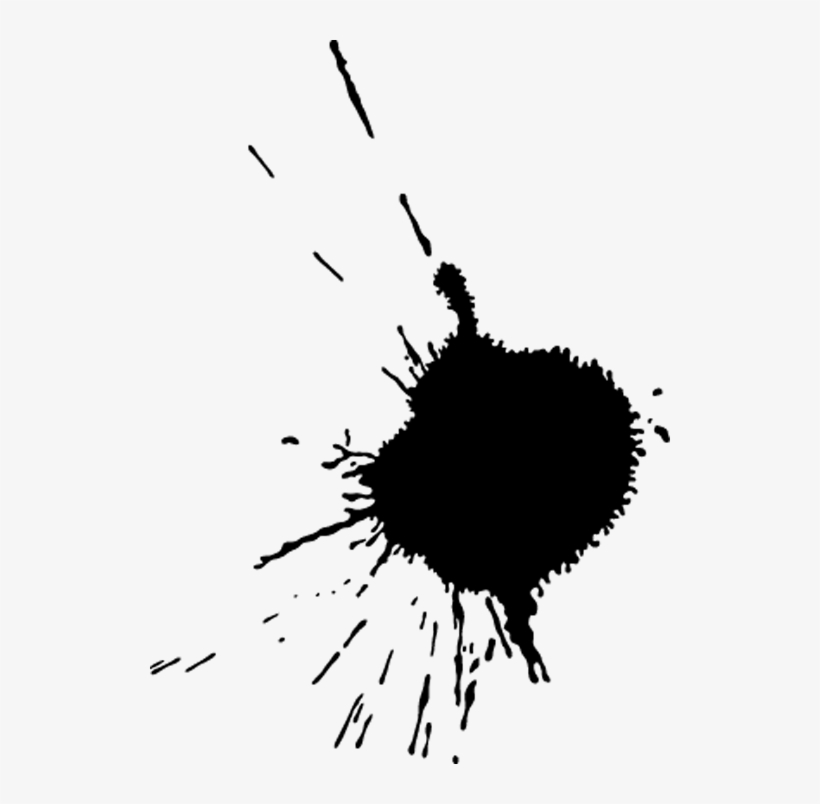 Ink Stain Png Image Black And White Stock - Ink Blots Transparent PNG ...