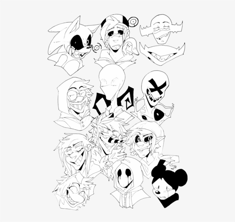 Blasticheart Creepypasta Transparent PNG - 500x713 - Free Download on ...