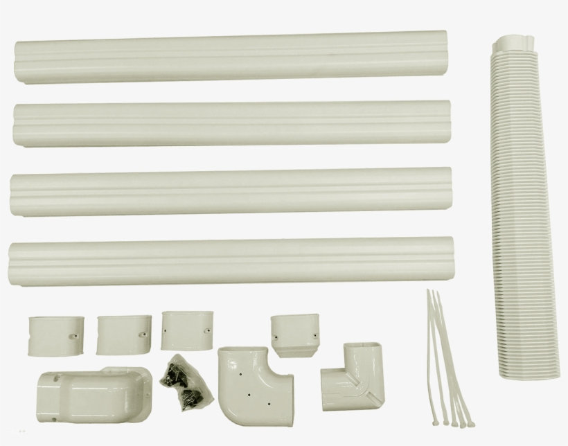 Pioneer Decorative Pvc Line Cover Kit For Mini Split Transparent PNG ...