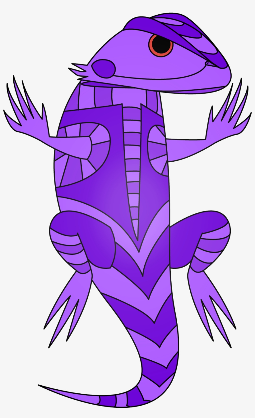 Purple Lizard