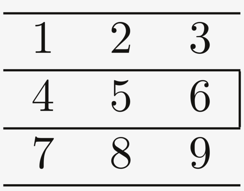 Partial Vertical Line Add - Latex Array Transparent PNG - 1280x960 ...