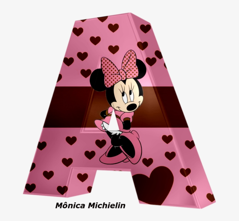 Alfabeto Da Minnie Png, Minnie Alphabet Png, - Png Minnie Transparent ...