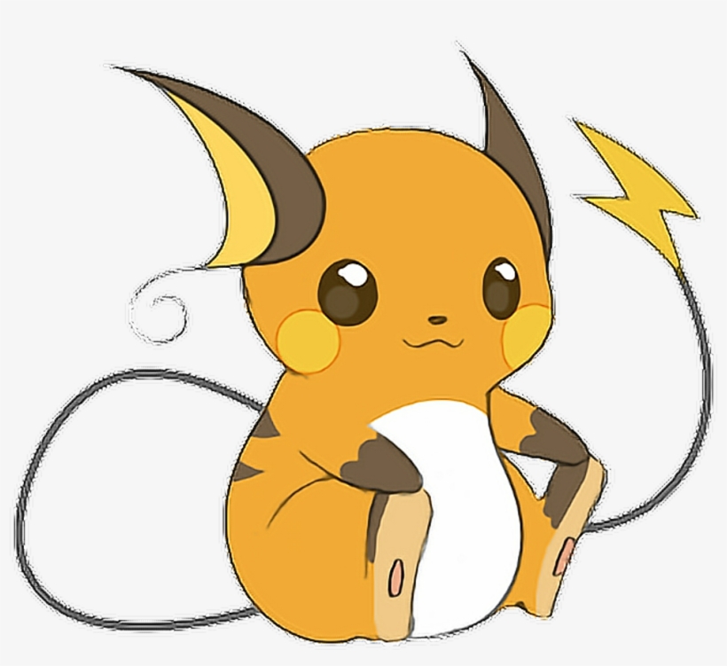 #pokemon #raichu #kawaii #freetoedit - Raichu Pokemon Transparent PNG ...