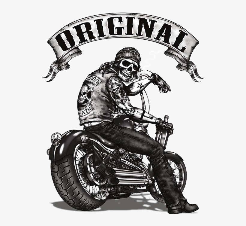 Skull Biker Transparent PNG - 675x675 - Free Download on NicePNG