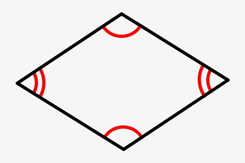 File - Rhombus Definition - Svg - Quadrilateral Shape Of Rhombus ...