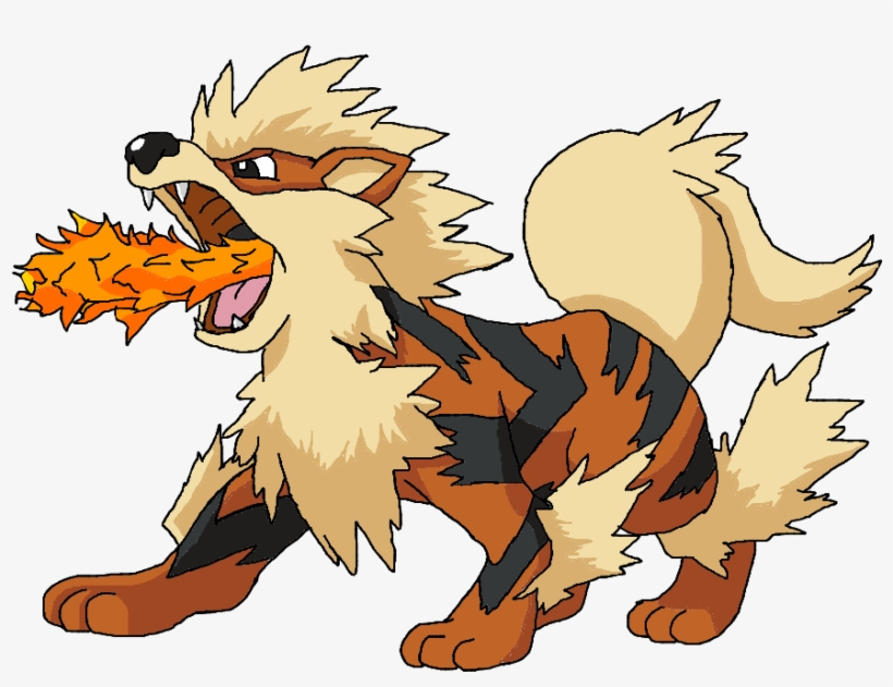 7 - Arcanine - Arcanine Transparent Transparent PNG - 1024x633 - Free ...