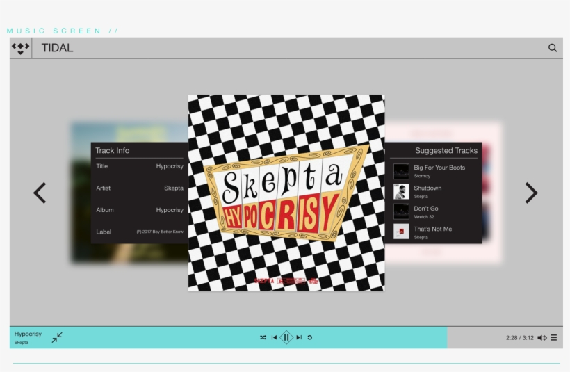 Download Tidal Logo Png - HD Transparent PNG - NicePNG.com