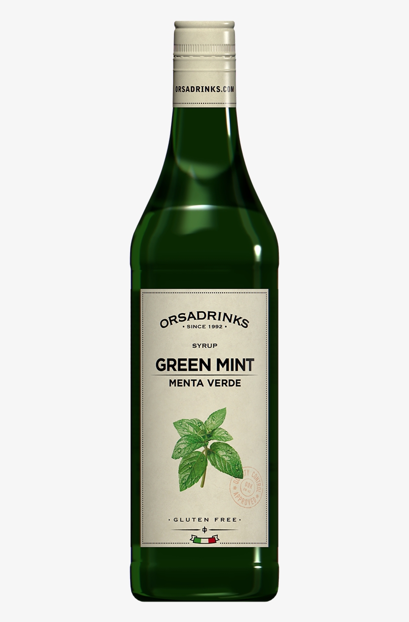 Odk Green Mint Syrup - Sciroppo Peperoncino Transparent PNG - 1200x1200 ...