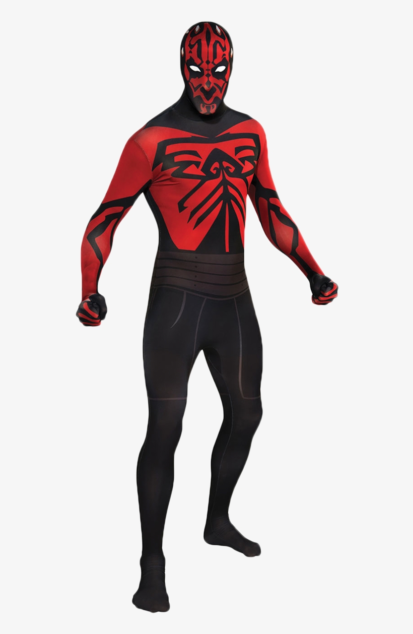 Darth Maul Second Skin - Darth Maul Skin Suit Transparent PNG ...
