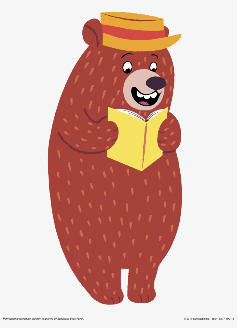 Clipart Transparent Library Camper Book Fair Frames - Scholastic Book ...