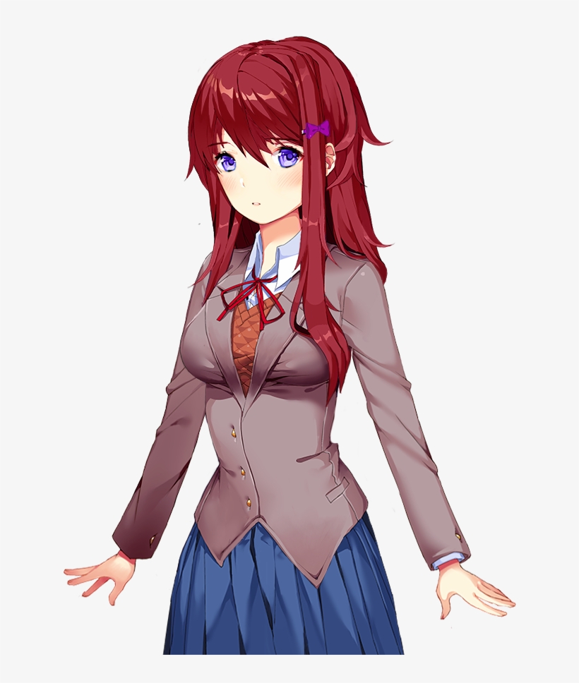 The Next Fusion Sayuri Is Here Ddlc - Ddlc Sayori Long Hair Transparent ...