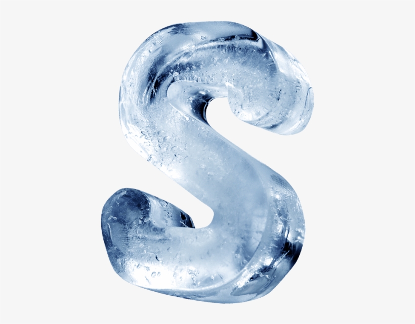 Download Ice Rotation Font - Blue Glass Letters Png - HD Transparent ...