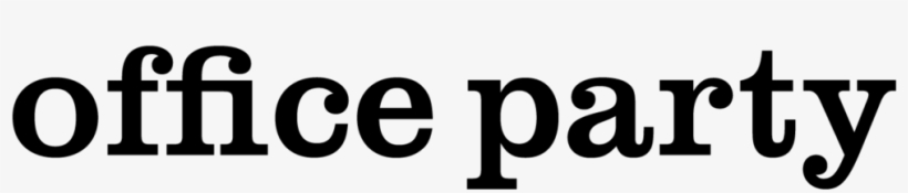 Officeparty Logo Black Format=1500w Transparent PNG - 1000x256 - Free ...