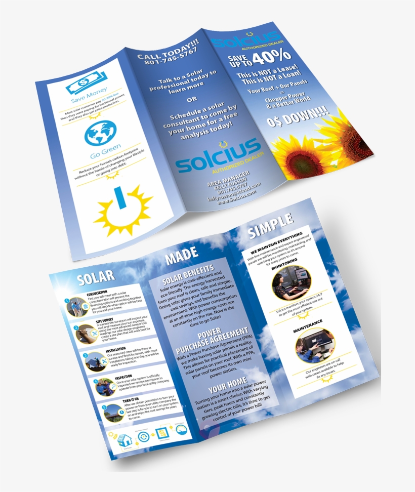 Solar System Brochures Sample
