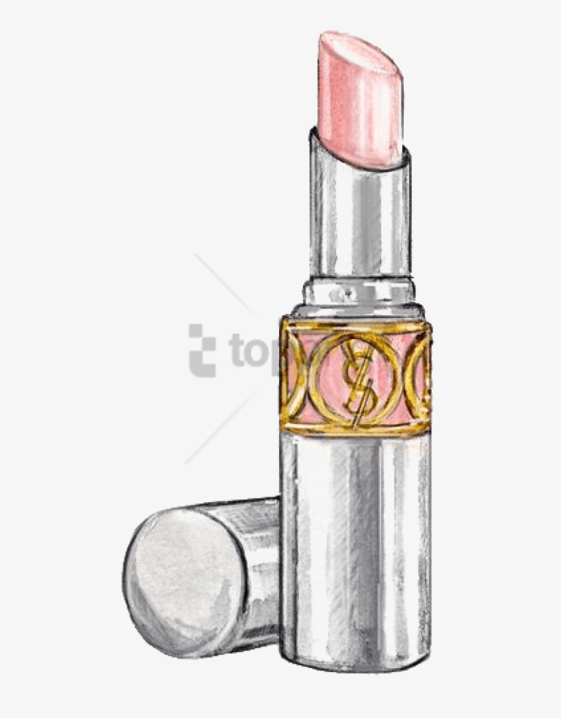 Free Png Yves Saint Laurent Lipstick Drawing Png Image - Lipstick Ysl ...