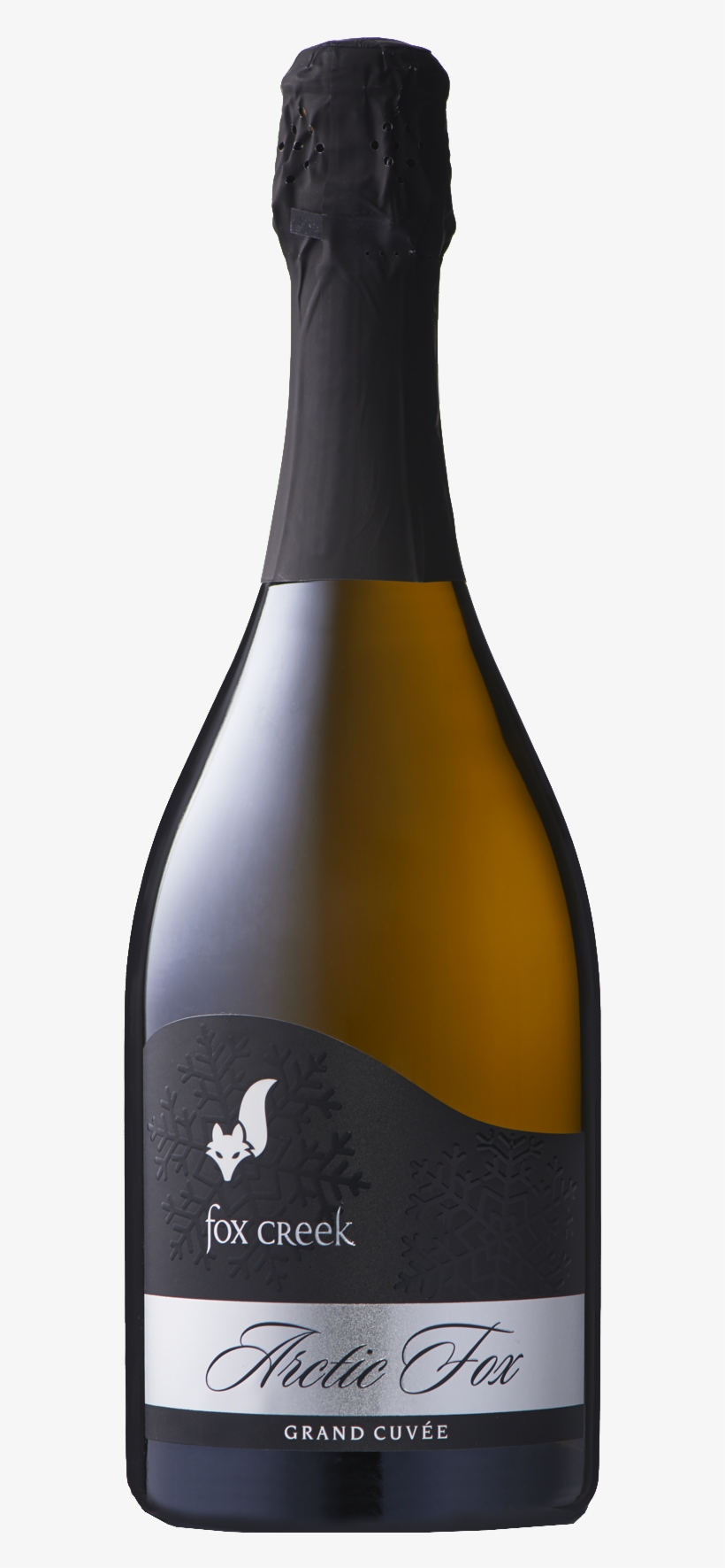 Fox Creek Arctic Fox Grand Cuvée - Vase Transparent PNG - 580x1690 ...