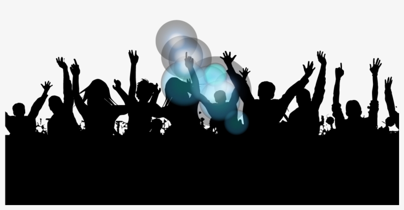 Crowd Vector Football - Team Building Party Banner Transparent PNG ...