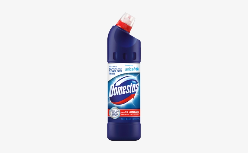 Domestos Thick Bleach Original - Domestos Bleach Transparent PNG ...